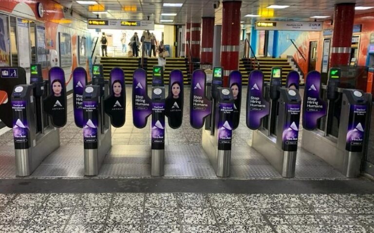 Artisan AI: ‘Stop hiring humans’ ads cause outrage in London